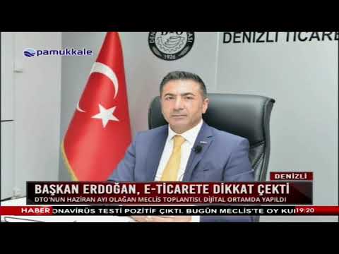 Pamukkale TV-Başkan Erdoğan, e-ticarete dikkat çekti 01.07.2020