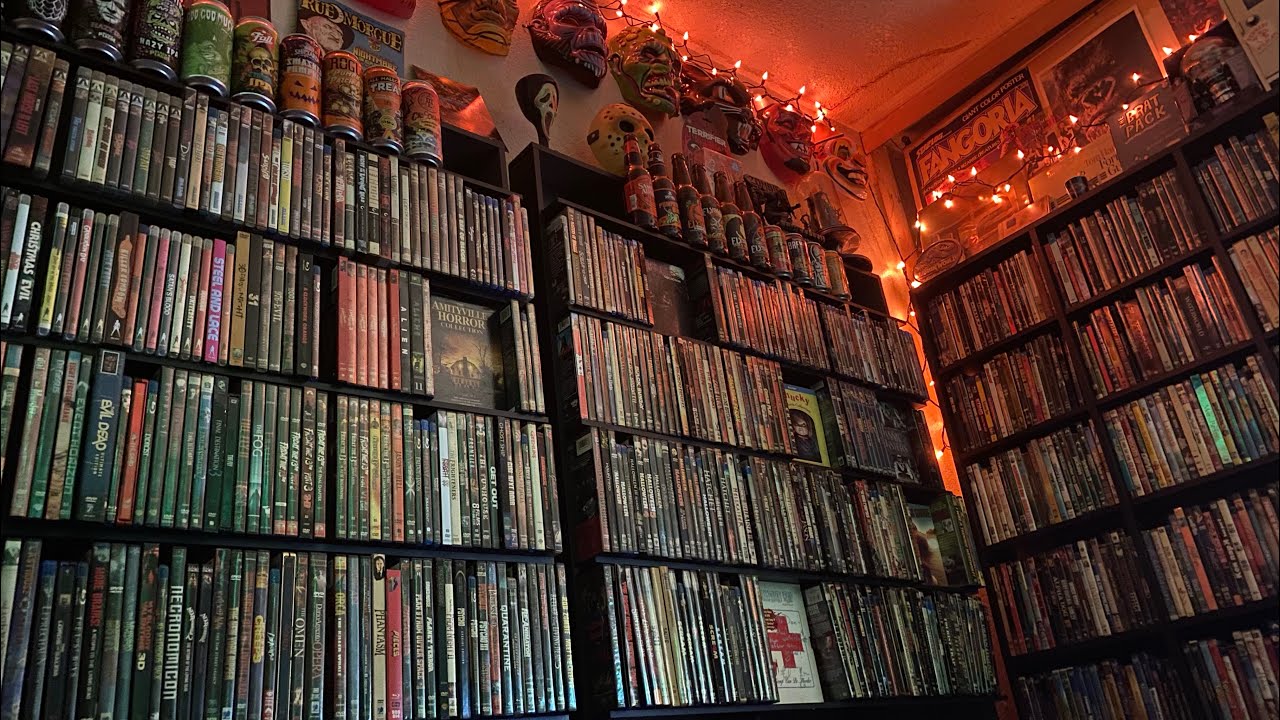 January 2025 Horror Movie Room Tour! - YouTube