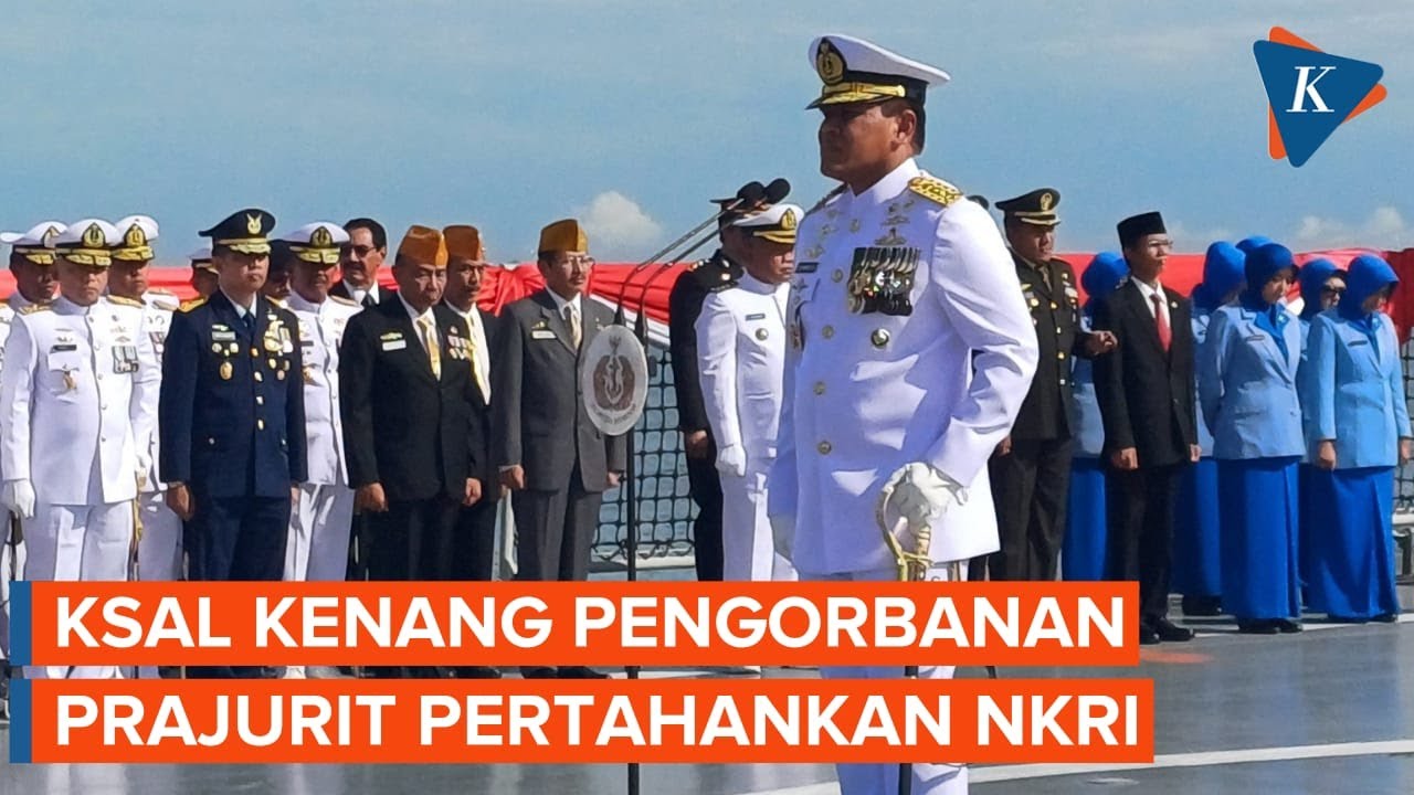 Peringati Hari Dharma Samudera, KSAL Kenang Momen Pertempuran Laut ...