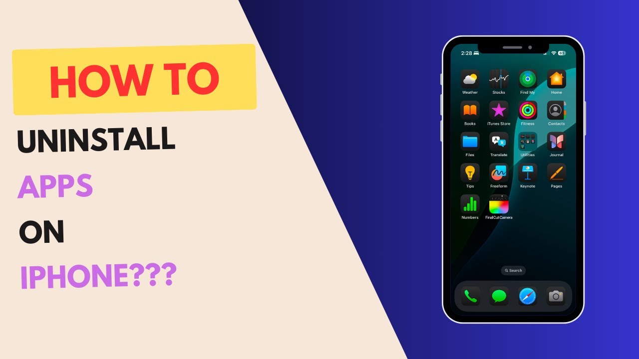 How to Uninstall Apps on iPhone 16 - YouTube