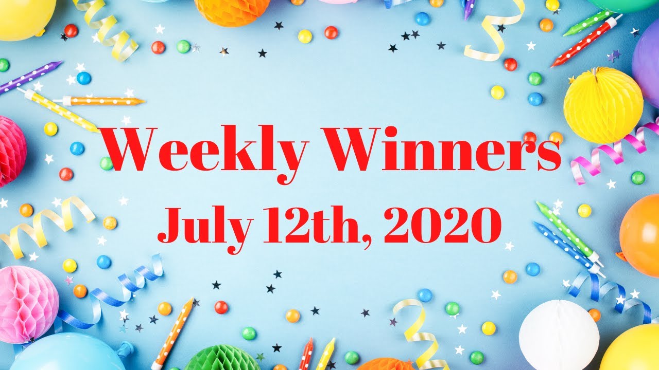 Weekly Winners!! 💖🔥🎉 😘🙏 - YouTube