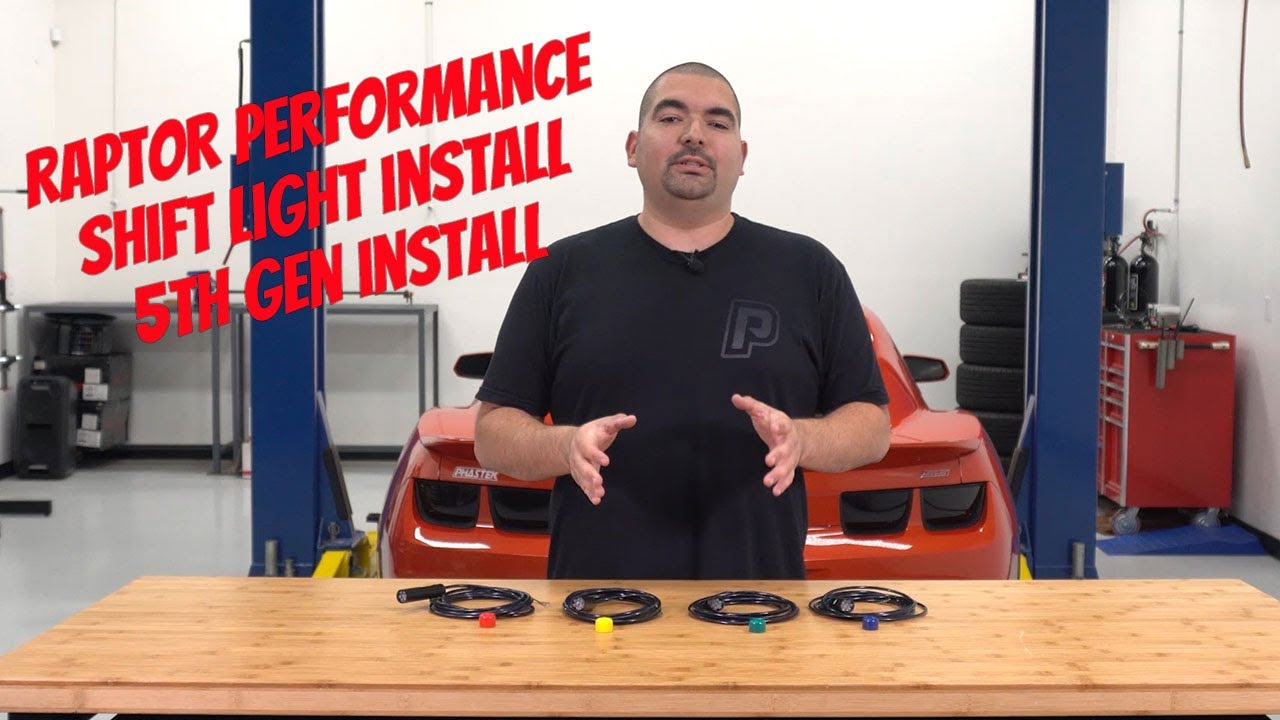 2010-2020 Camaro V6, SS & Zl1 Raptor Performance Single-Mode LED Shift ...