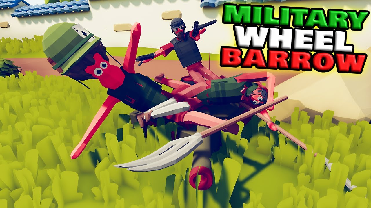 Military Wheelbarrow vs Every Faction #2 - TABS Unit Creator Update Mod ...