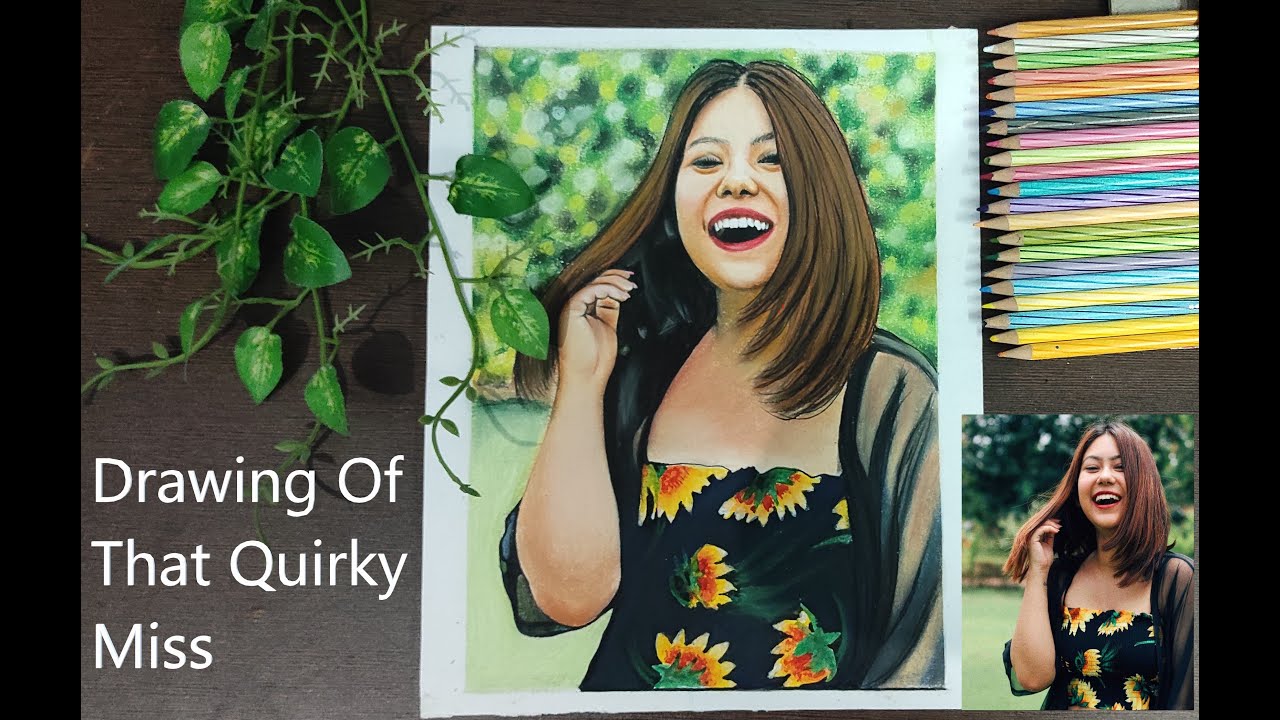 That Quirky Miss Soft Pastel Portrait Thatquirkymiss Youtube