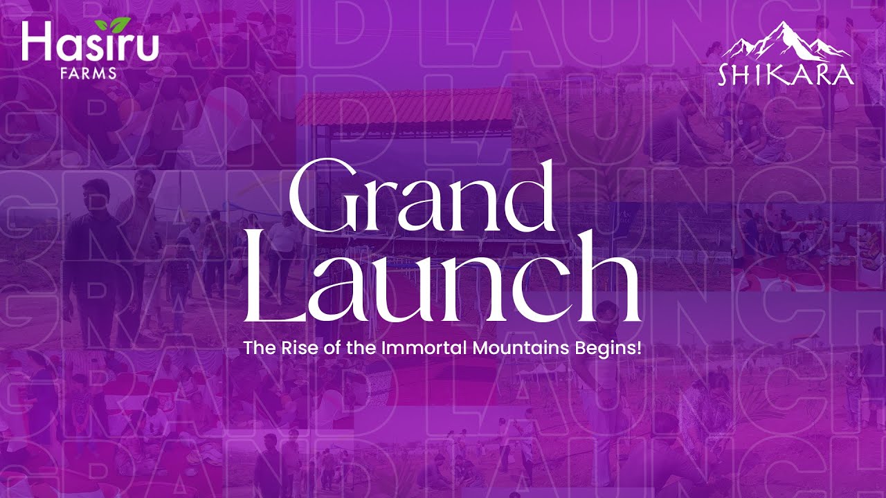 Hasiru Farms - Shikara Grand Launch Event Glimpse | An Unforgettable ...
