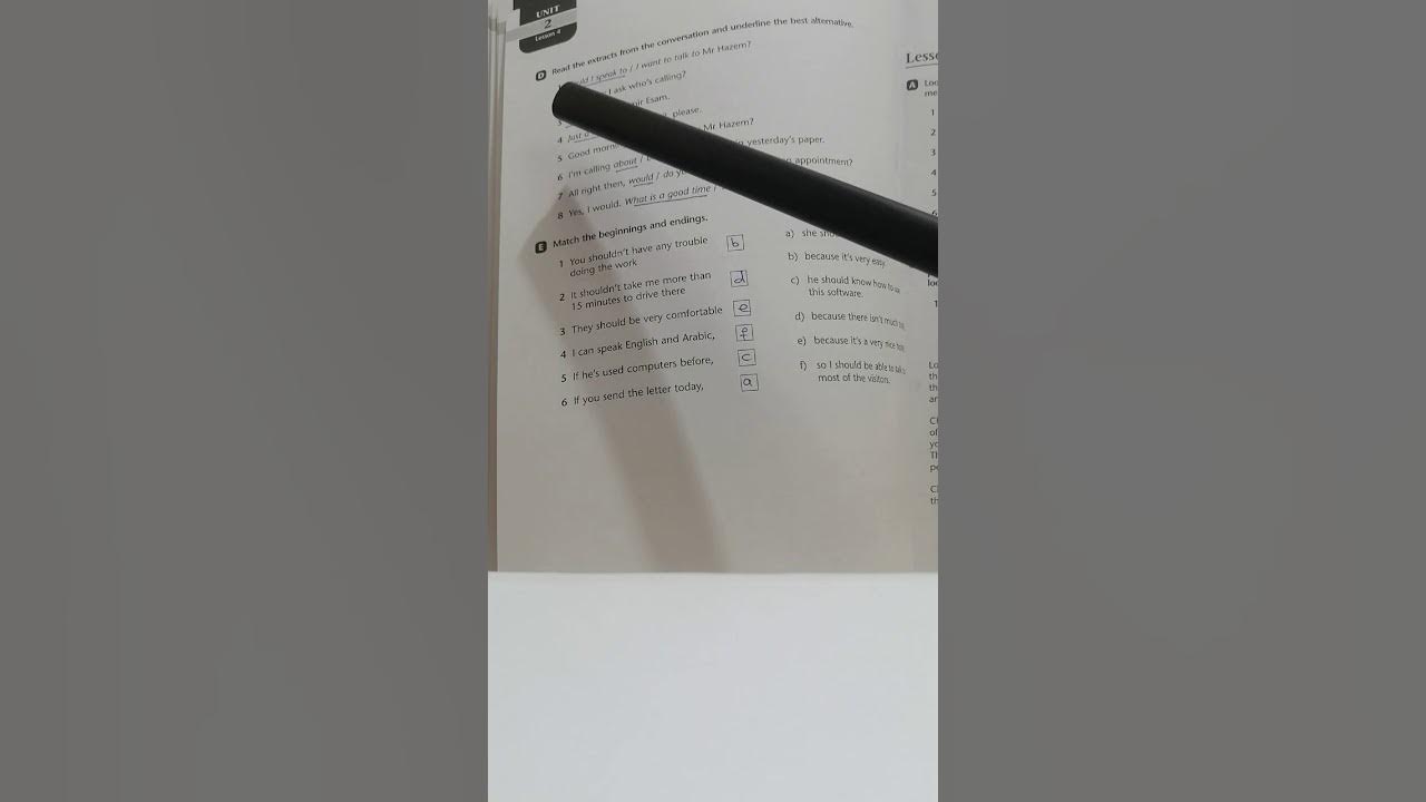 unit 2 _ lesson 4 - YouTube