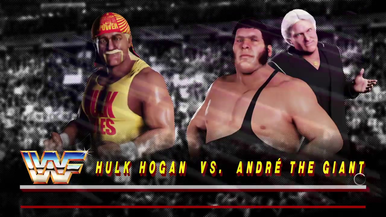WWE 2K18 | 8 Bit Match: Hulk Hogan vs. Andre The Giant - YouTube