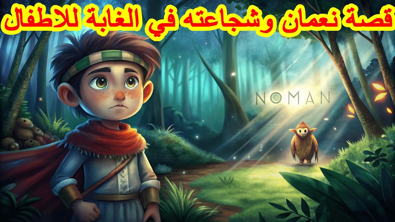قصة نعمان وشجاعته في الغابة - YouTube
