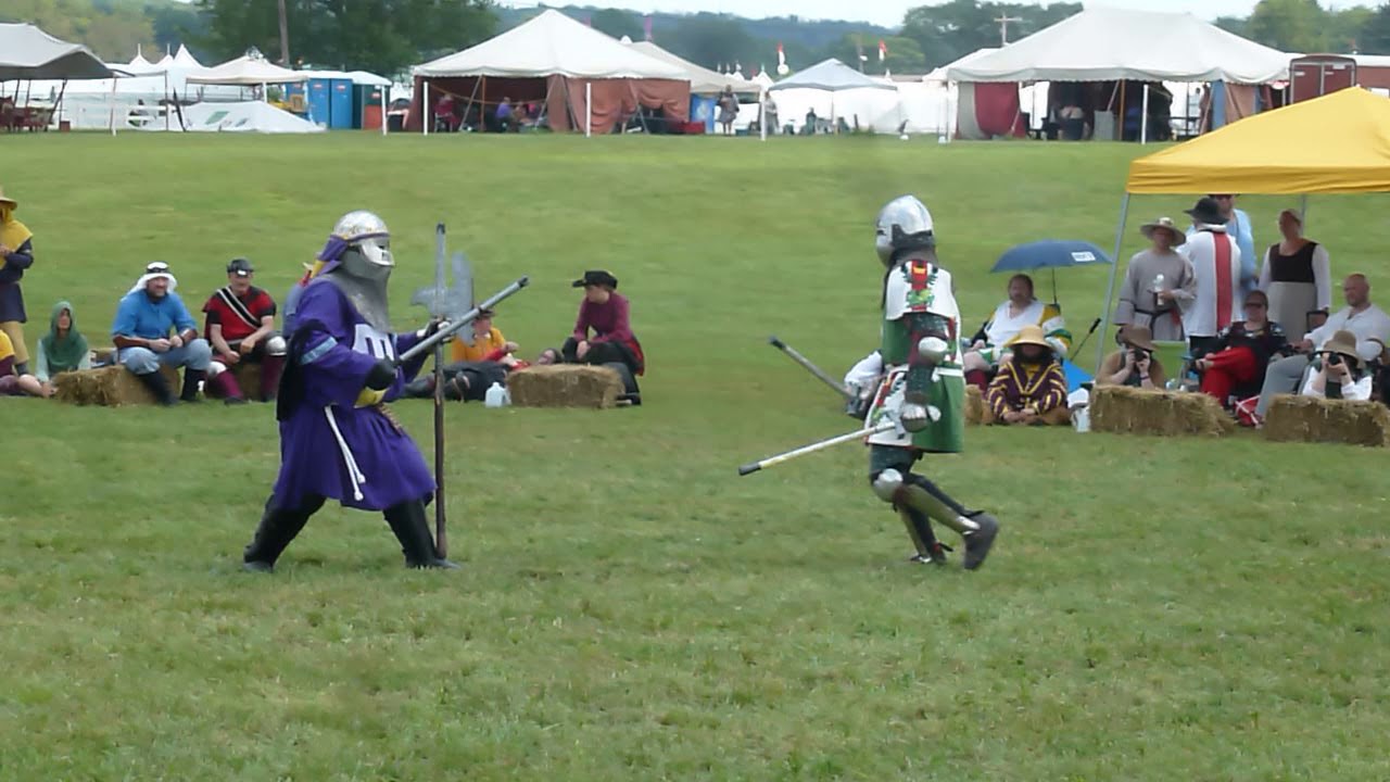 Pennsic 48 Heroic Champions Battle, Aug 2019, SCA fighting - YouTube