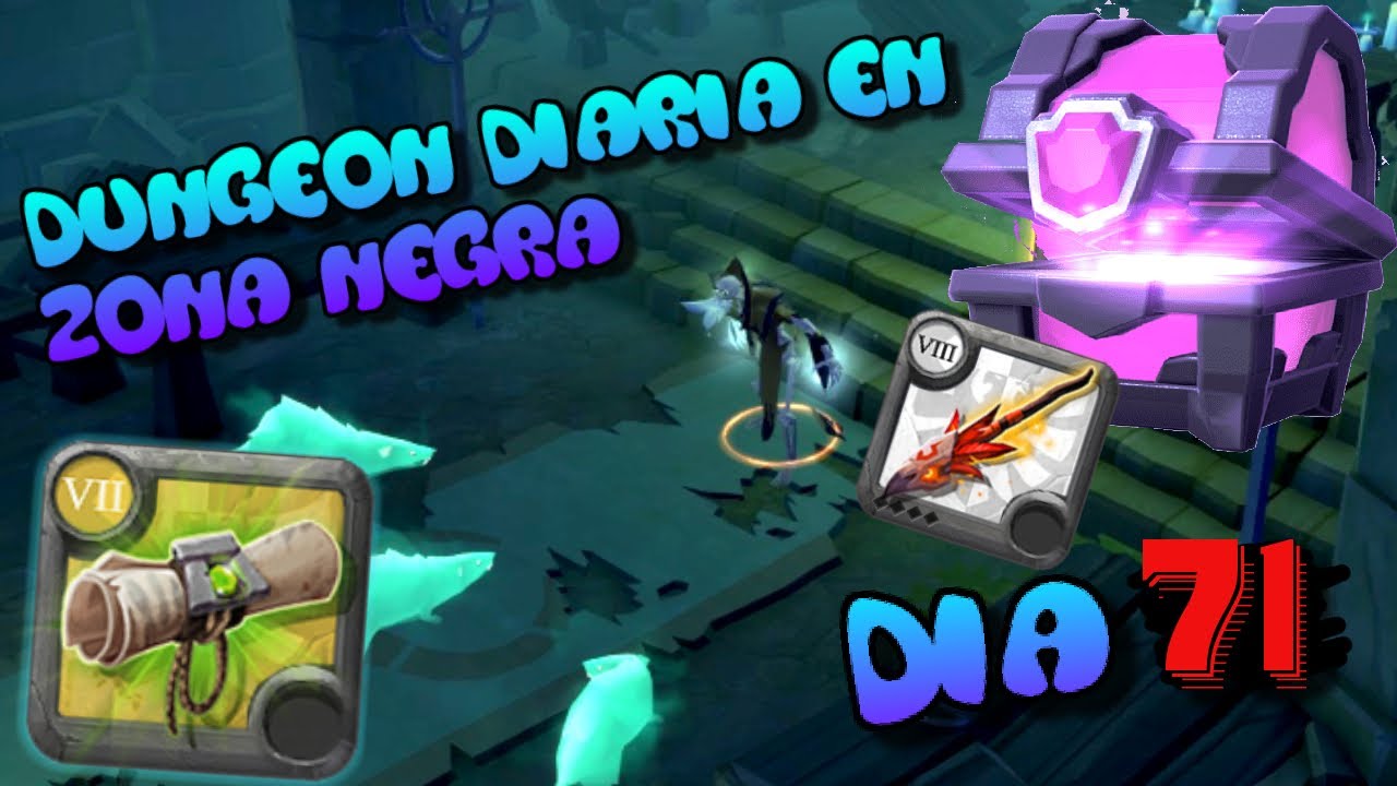 Dungeon diaria! #71 Mapa 7! Morado! pocho?! Albión Online PvE! - YouTube