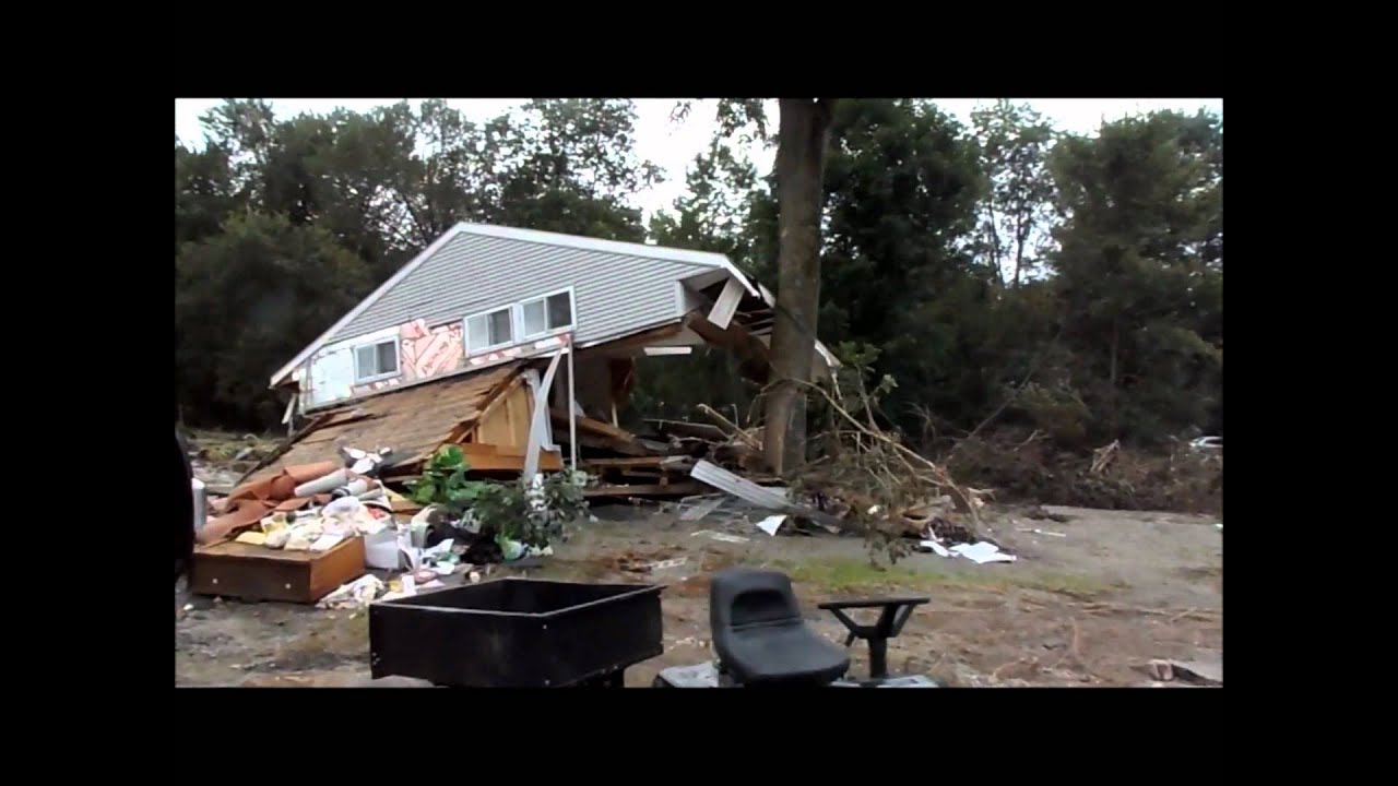 Hurricane Irene 2011 Priddle Rd Esperance Flood - Raw Video - YouTube