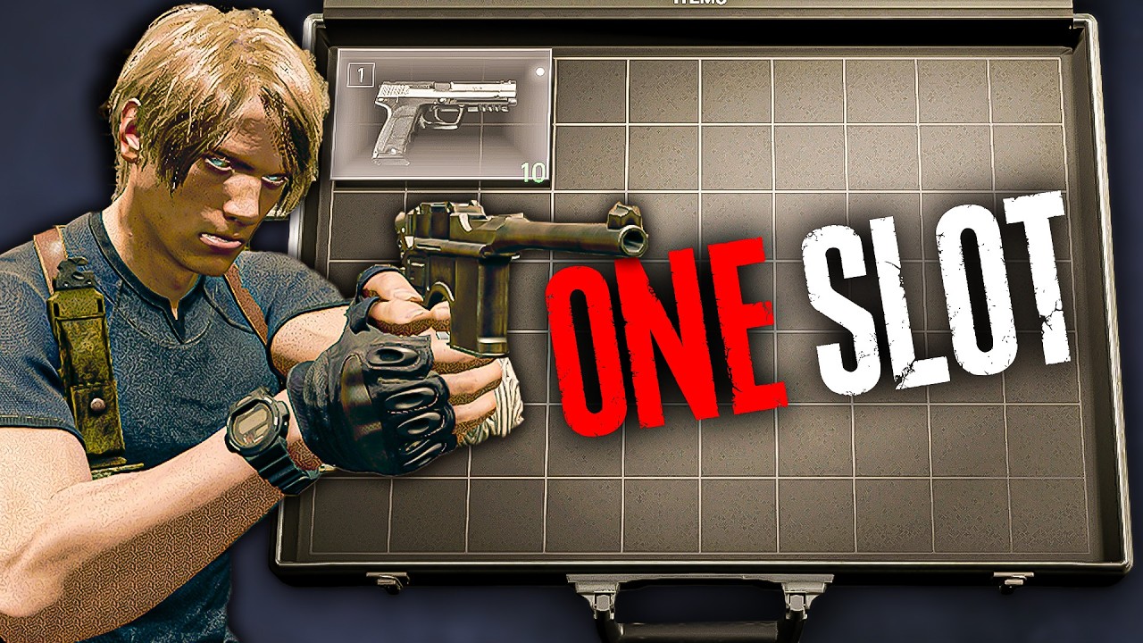 RE4R, But I Only Have 1 Inventory Slot - YouTube
