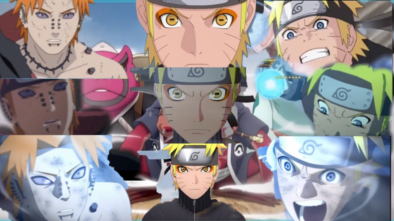 Naruto Vs Pain Fight Comparison - YouTube