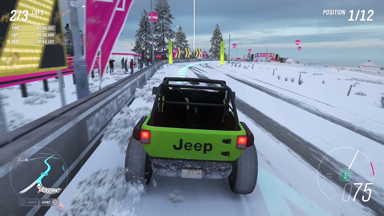 Forza Horizon 4 - Moorhead Wind Farm Circuit - Jeep Trailcat - YouTube