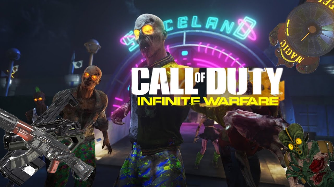Call of Duty Infinite Warfare Zombies,SpaceLand,Alien guns,After life ...