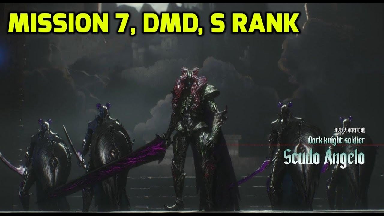 Devil May Cry 5, Mission 7 DMD S rank - YouTube