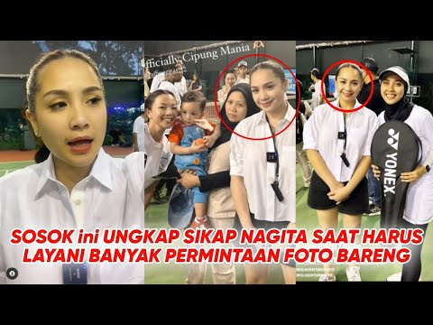 NAGITA SLAVINA dan RAYYANZA TAK HENTI DIMINTAI FOTO OLEH PENGGEMAR, SIKAP ASLI NAGITA DISOROT !!