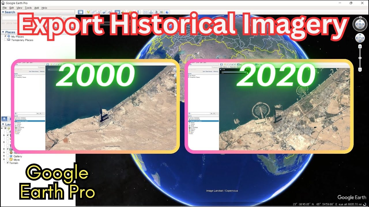Export High-Resolution Historical Imagery from Google Earth Pro: Easy ...