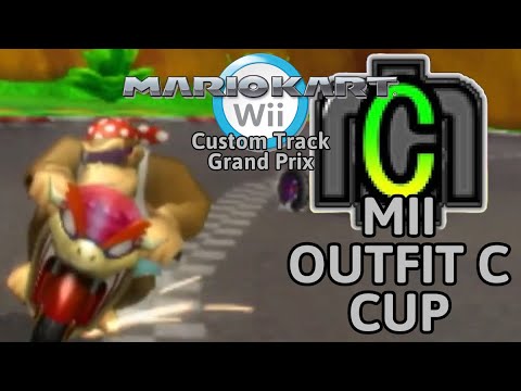 Mario Kart Wii Custom Track Grand Prix Part 14 | Mii Outfit C Cup - YouTube