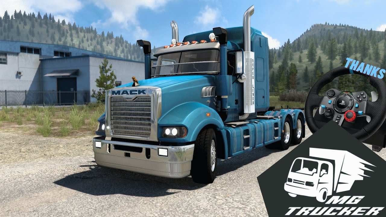 ATS - Mod Review: MACK SUPERLINER + DLC MONTANA OFF ROAD - YouTube