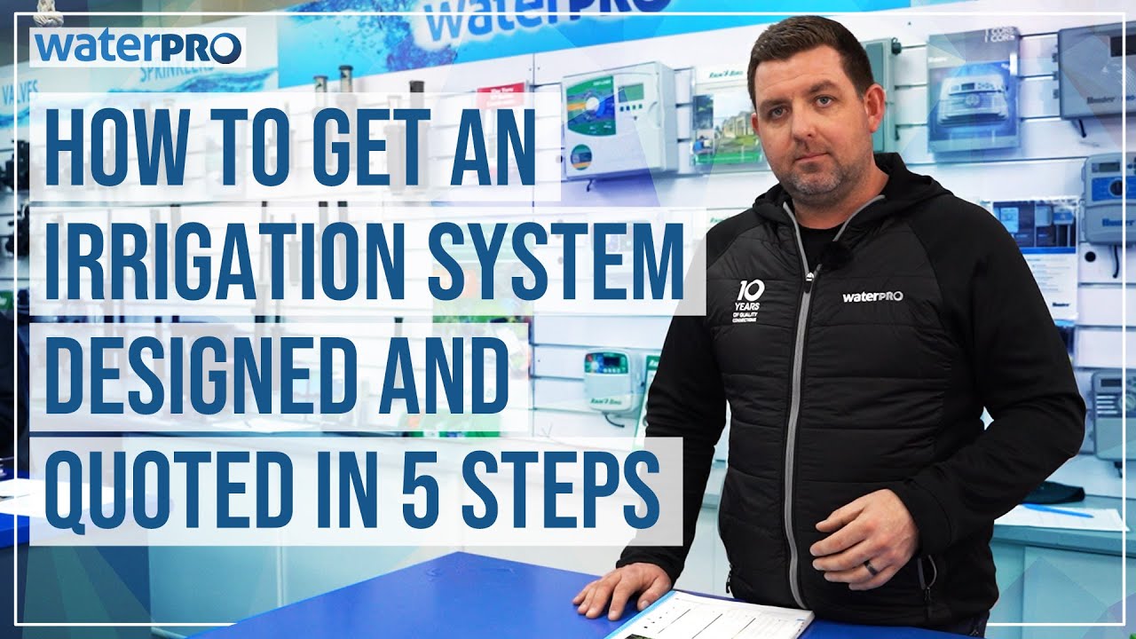 How to get an irrigation system designed and quoted in 5 steps - YouTube
