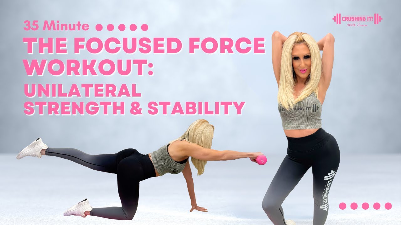 The Focused Force Workout: 35 Minute Unilateral Strength & Stability ...