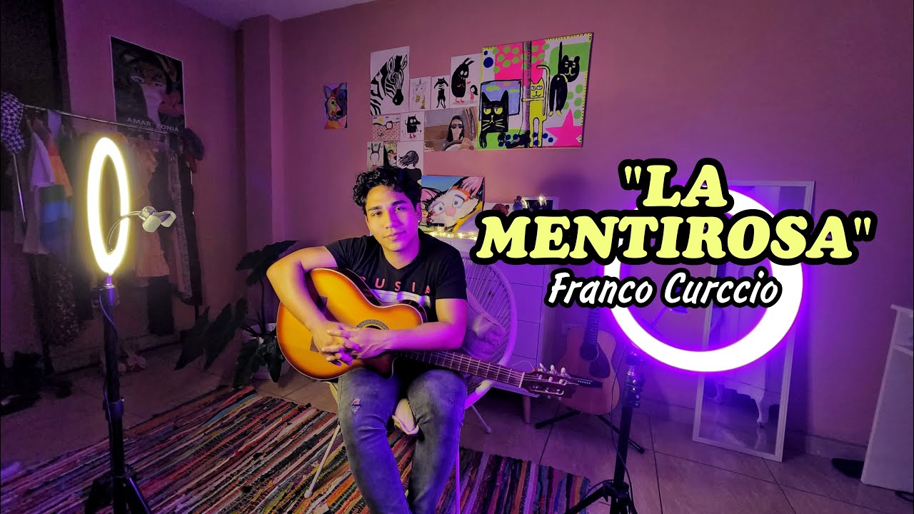 Franco Curccio - La Mentirosa ft. Miss Combi | Room Session | - YouTube
