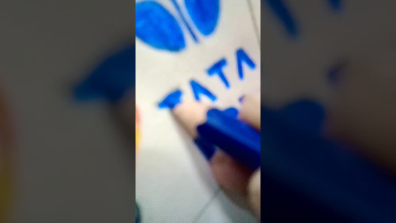 TATA IPL logo drawing💙🏆#TATA IPL#youtubeshorts - YouTube