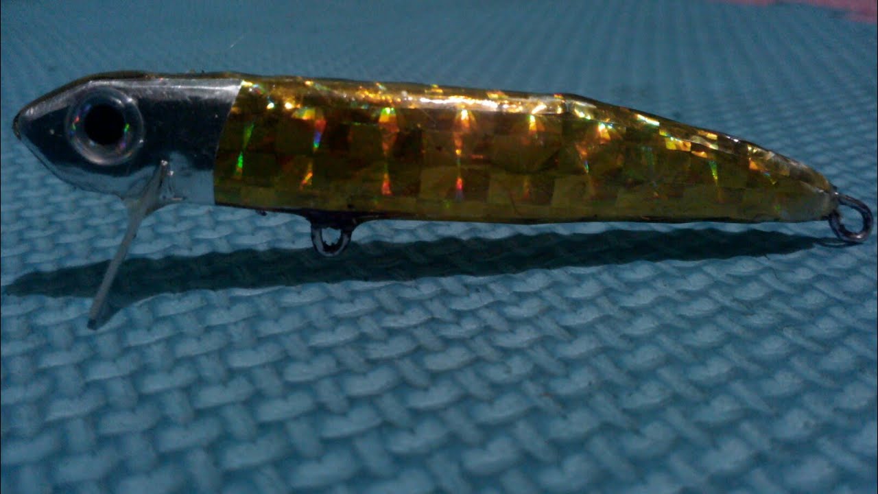 how to make floating lure|diy floating minnow|floating lure from ...