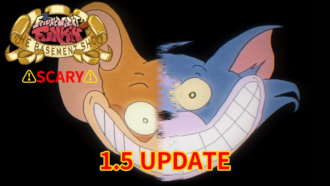 프나펑 VS 제리 (톰의 지하쇼 1.5 업데이트) / FNF - VS Jerry (Tom's Basement Show 1.5 ...