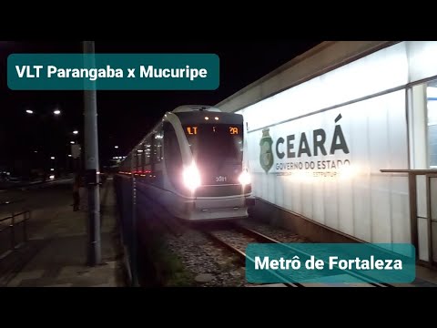 VLT Parangaba x Mucuripe - Metrô de Fortaleza. - YouTube