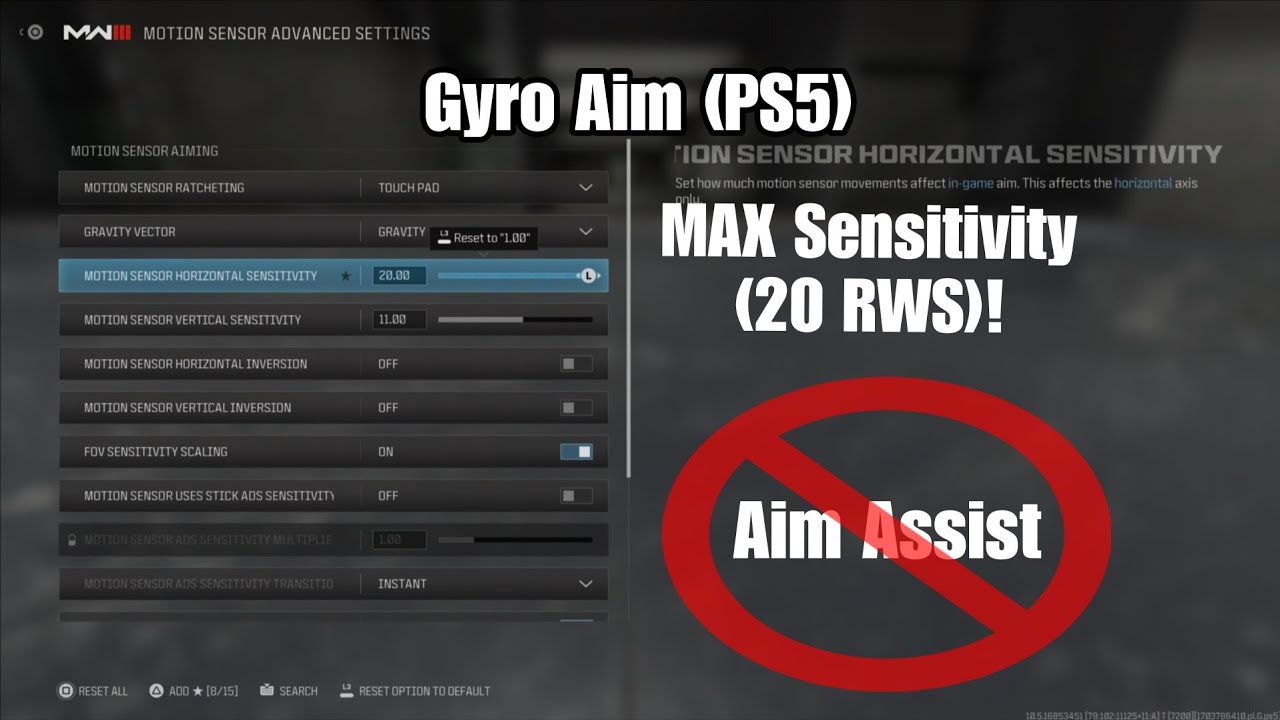 Gyro Aim Controller w/ MAX Sensitivity (20 RWS)! MAJOR SURPRISE w ...