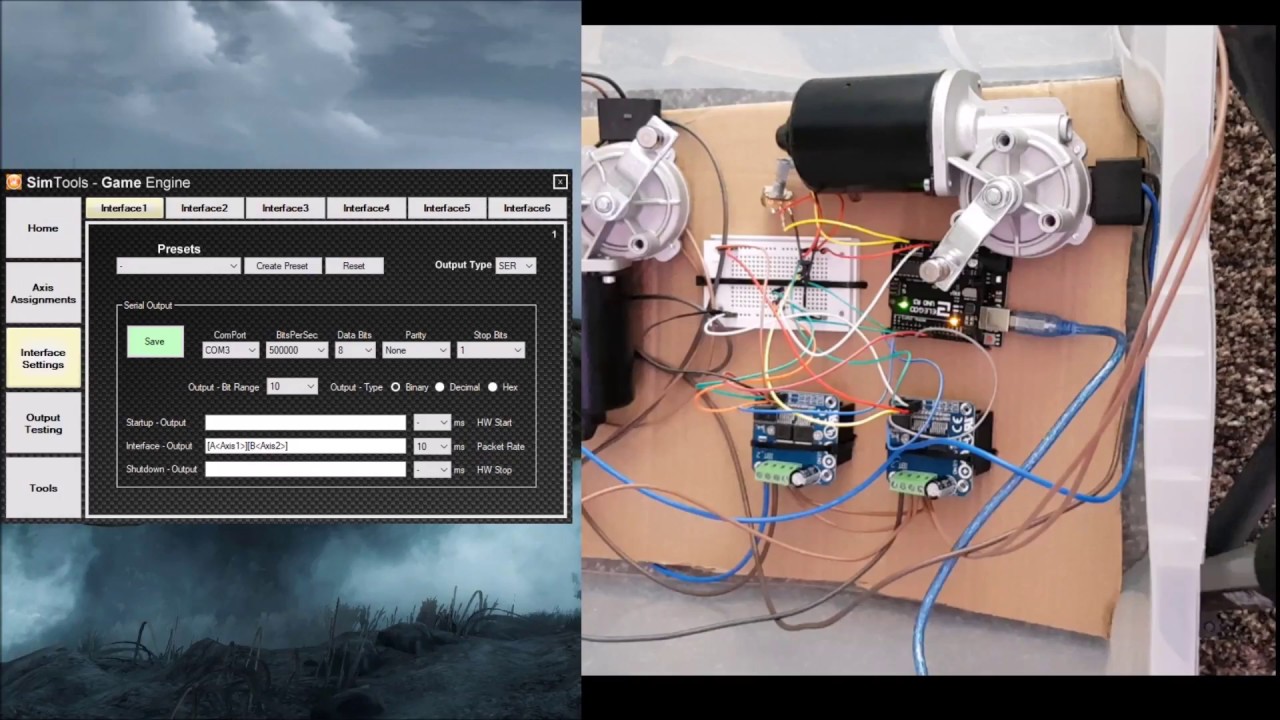 Test SimTools GameEngine - YouTube