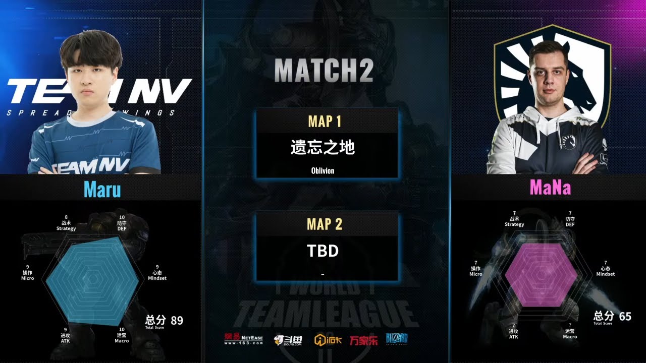 StarCraft 2 - MARU vs MANA! - World Team League 2021 Winter: Regular ...