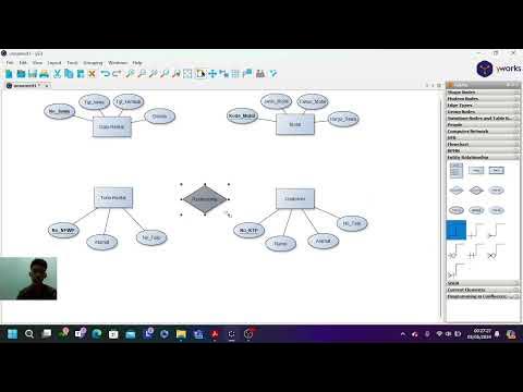 Membuat Entity Relationship Diagram (ERD) dengan yED Graph Editor - YouTube