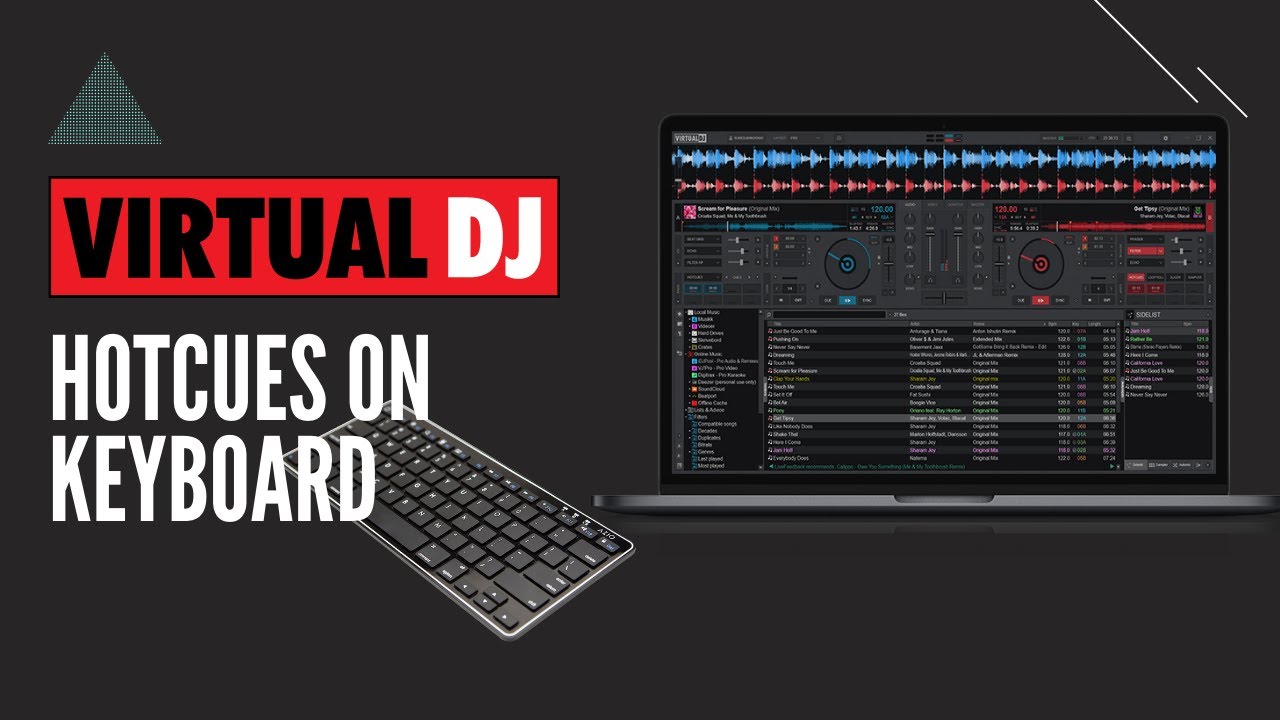 Virtual DJ 2021: Hotcues on your keyboard - YouTube