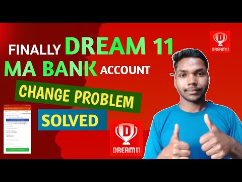 Finally Dream 11 Ma Bank Account Change Problem Solved ️ Change Account ...