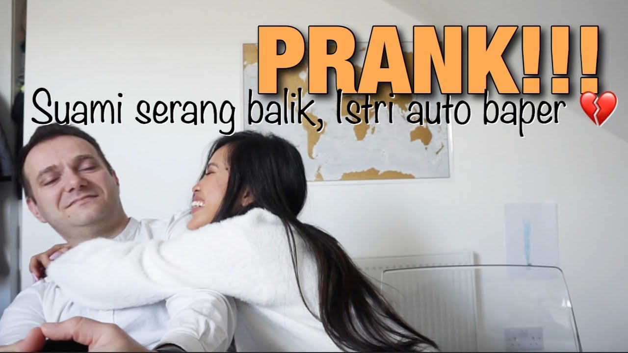PRANK SUAMI BULE DITELEPON MANTAN!! ISTRI AUTO BAPER💔💔 - YouTube