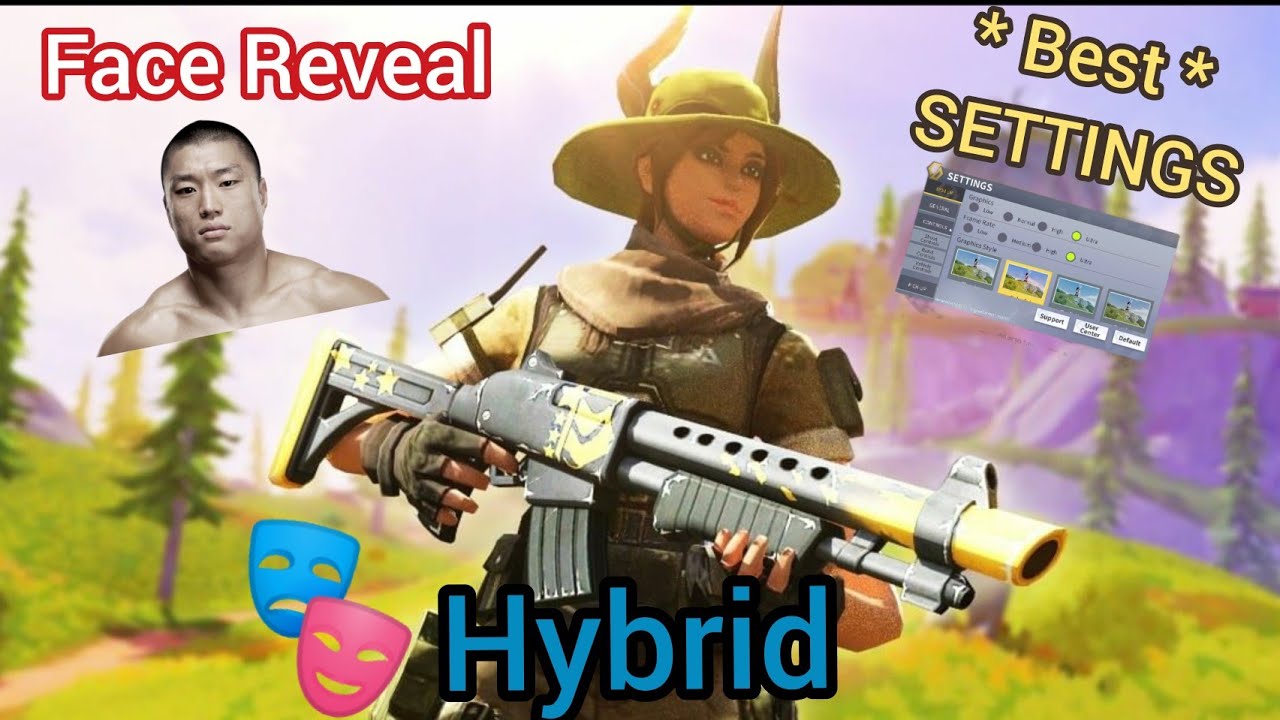 Hybrid 🎭 + Best Settings 👑 + Face Reveal (Creative Destruction) - YouTube