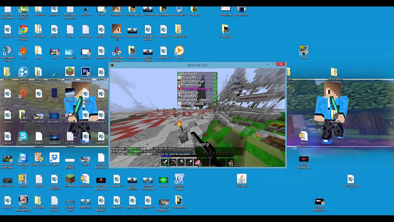 Minecraft Server Needs Staff/Players/Youtubers 1.8 - YouTube