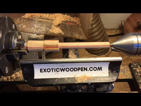 Home made Segmented Kitless pen Mandrel - YouTube