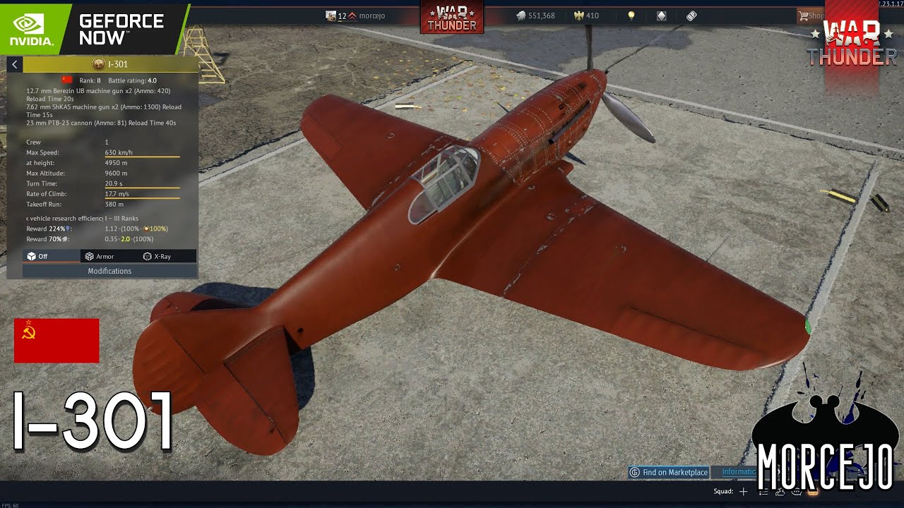I-301 - #WarThunder #VVS #testflight - YouTube