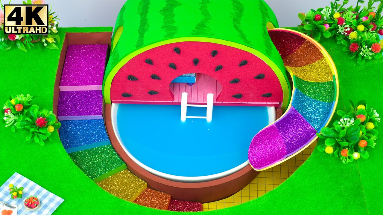 How To Build Secret Underground Watermelon House With Underground Pool ...