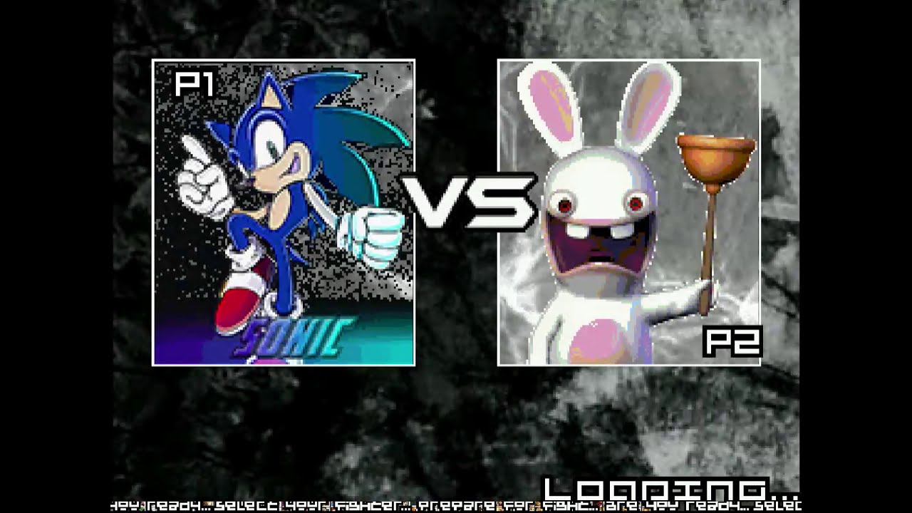 Rabbids Vs Sonic