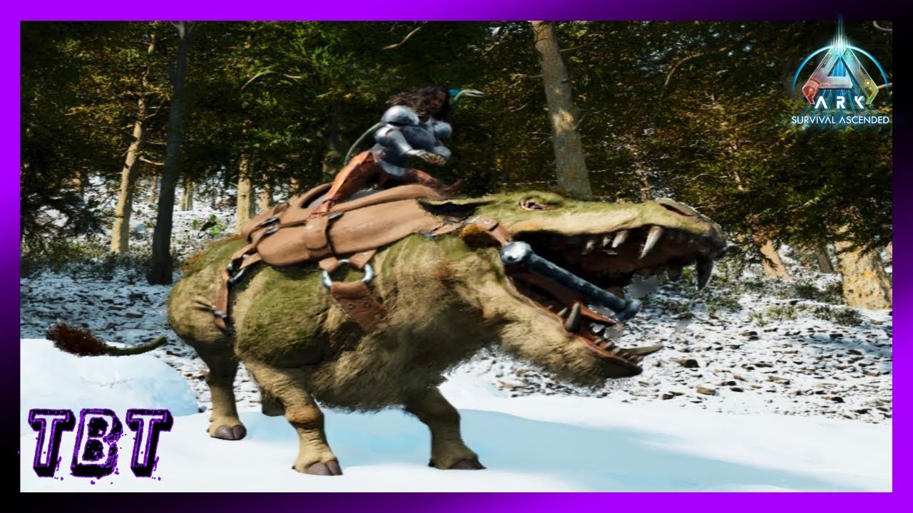 Taming Daeodon, The White Mage! || ARK Survival Ascended [Ep. 34] - YouTube