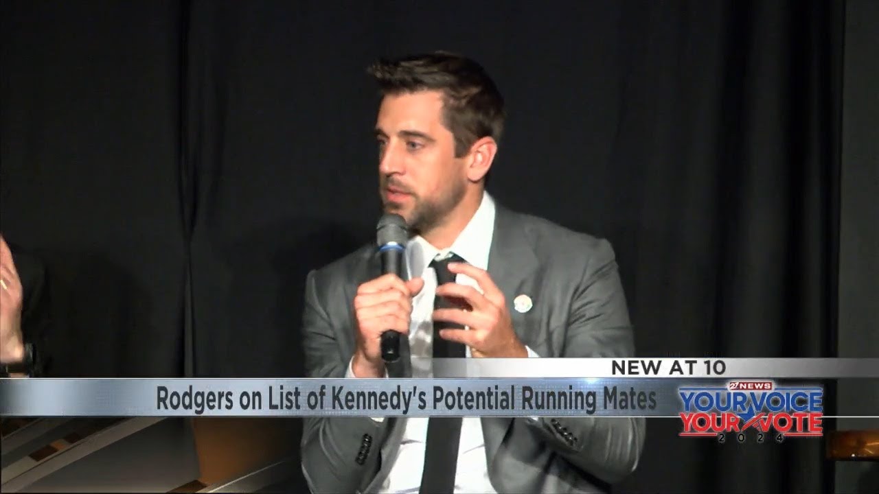 Aaron Rodgers named as potential running mate for Robert F. Kennedy Jr ...