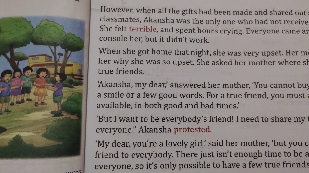 Best friends story for class 3🌷🤗 - YouTube