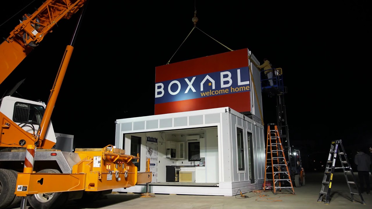 2nd Floor BOXABL Casita Unpack - YouTube