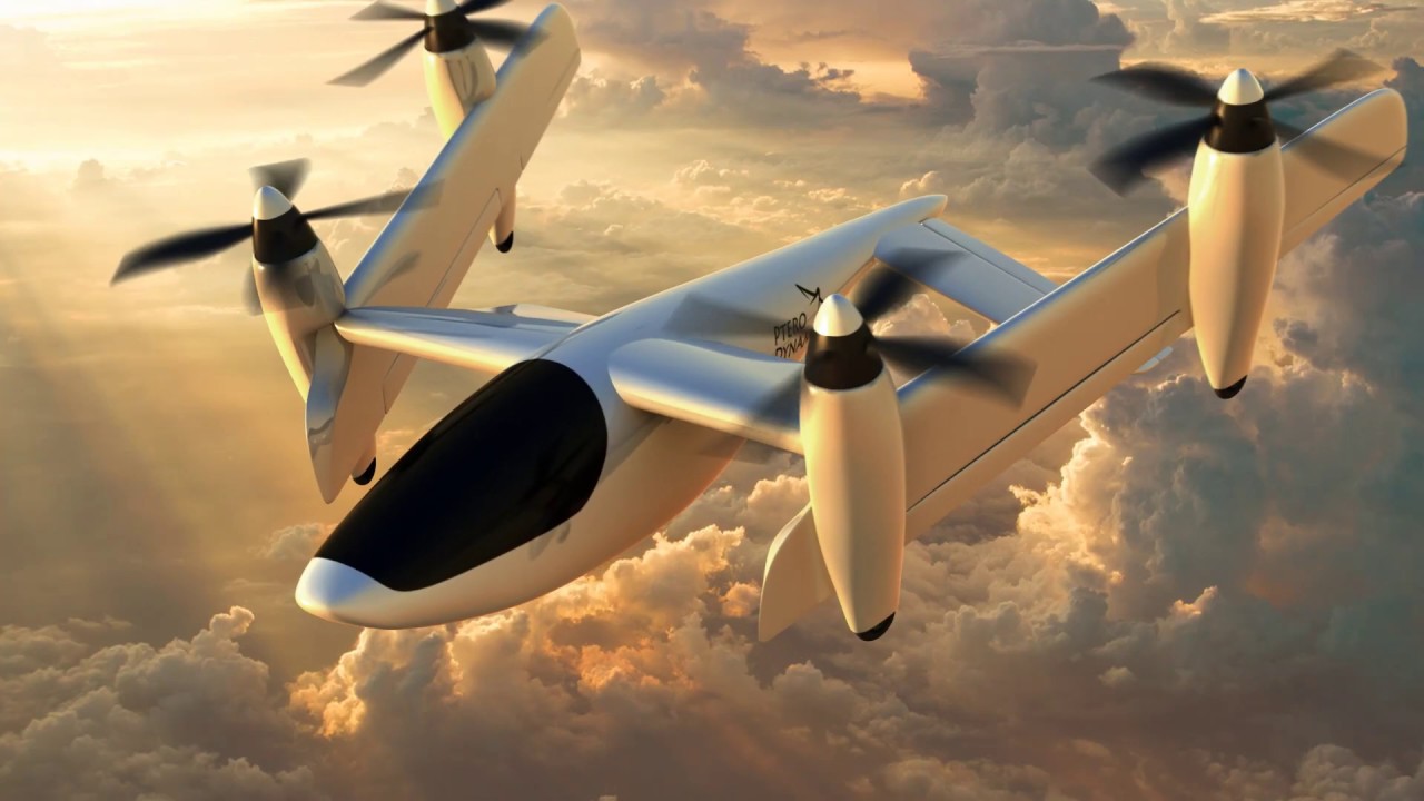Концепция трансформации крыла Transwing - YouTube