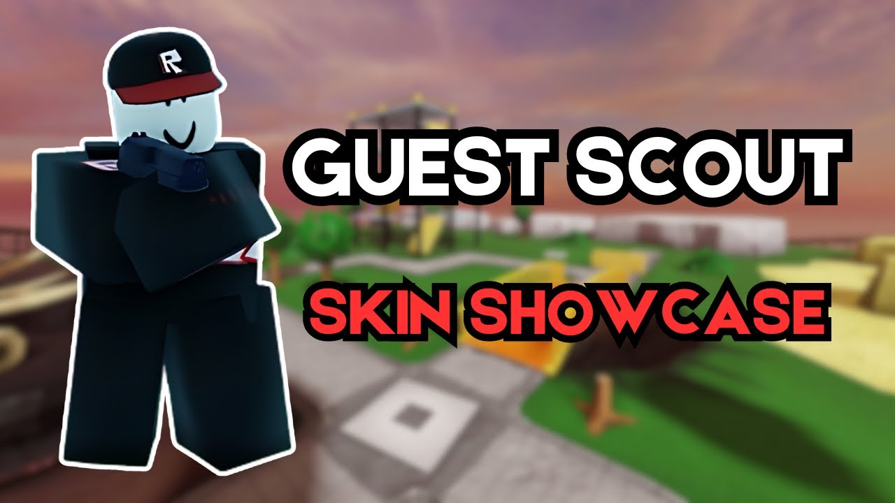 New Guest Scout Skin (Showcase) | Roblox TDS - YouTube